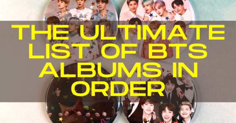 The Ultimate List of BTS Albums in Order - J. Sayuri