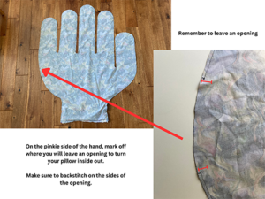How to Make your Own Giant Hand Pillow (Beginner Friendly!) - J. Sayuri